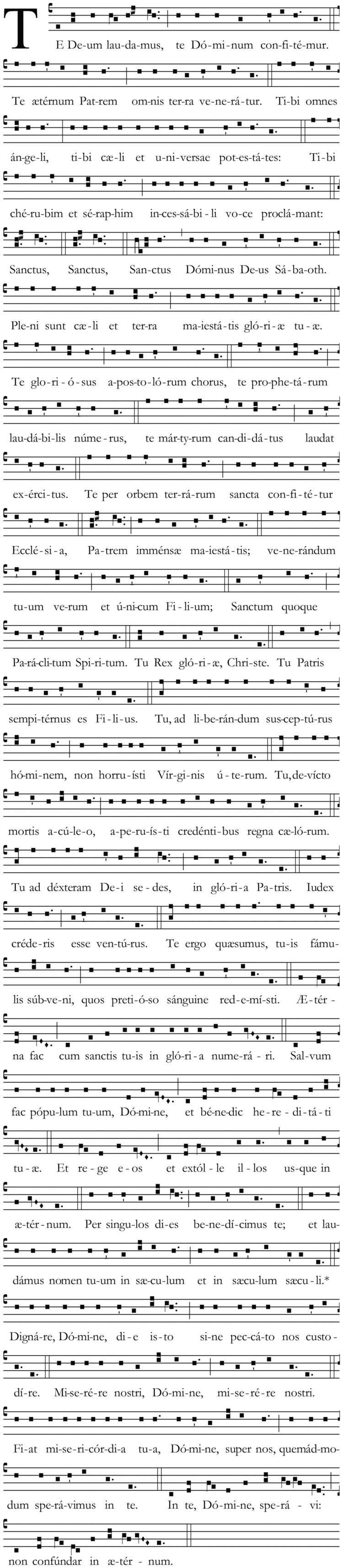 Te Deum (LH278) – Liturgisk ressursbank